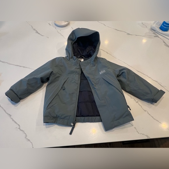 REI | Jackets & Coats | Rei Kids Waterproof Jacket Blue | Poshmark